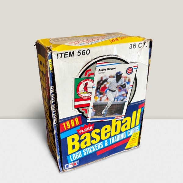Unopened Baseball Card Box - Etsy
