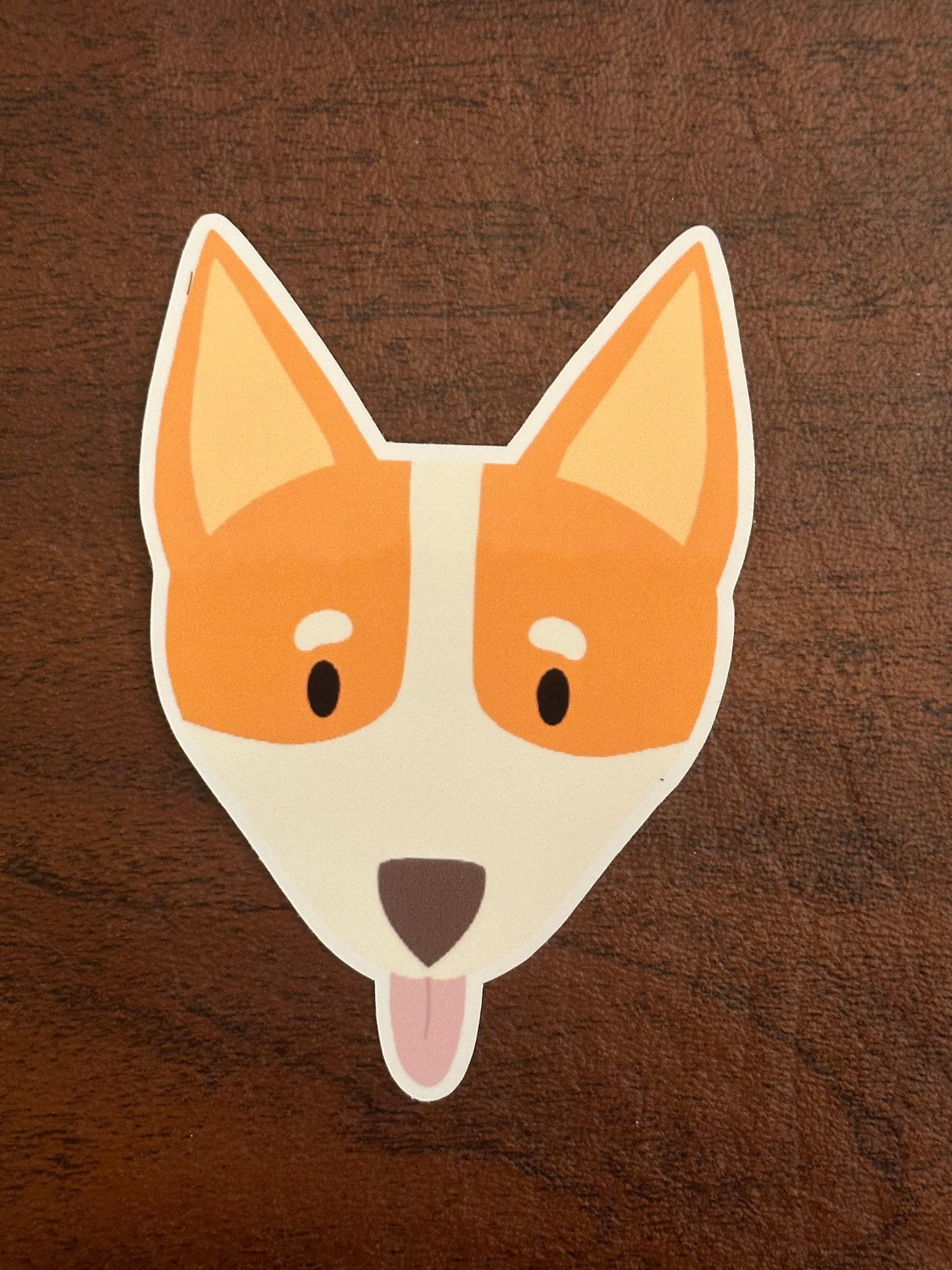 Young Red Heeler Minimalist Decal - Etsy