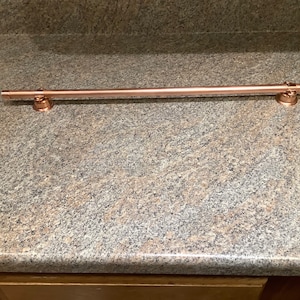 Copper Pipe Curtain Rods, Towel Holders, Very Elegant for Hanging ...