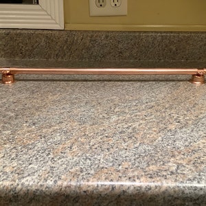 Copper Pipe Curtain Rods, Towel Holders, Very Elegant for Hanging ...