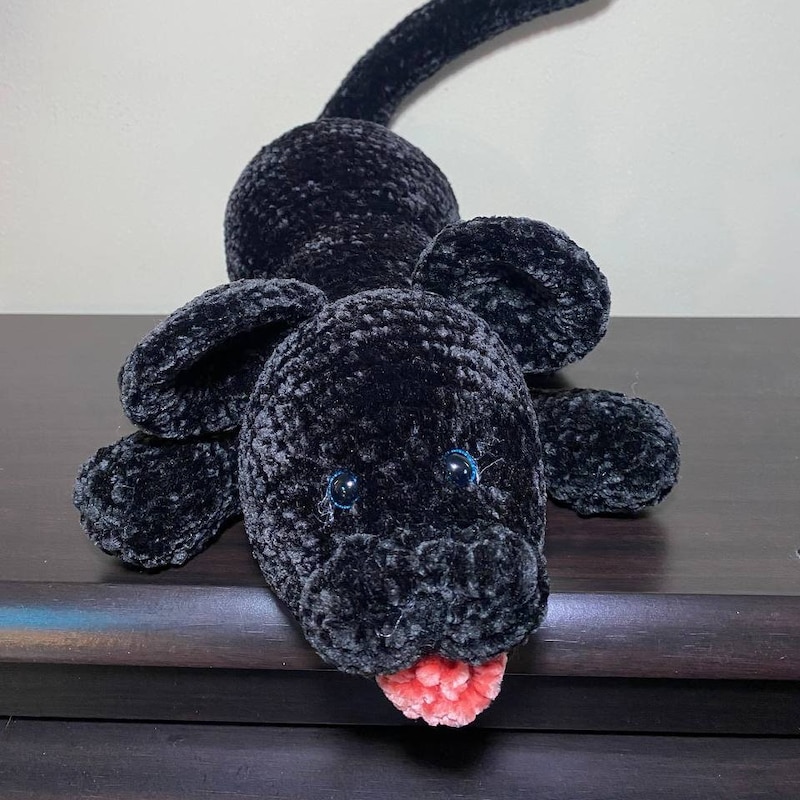 Stuffed Panther Toy - Etsy