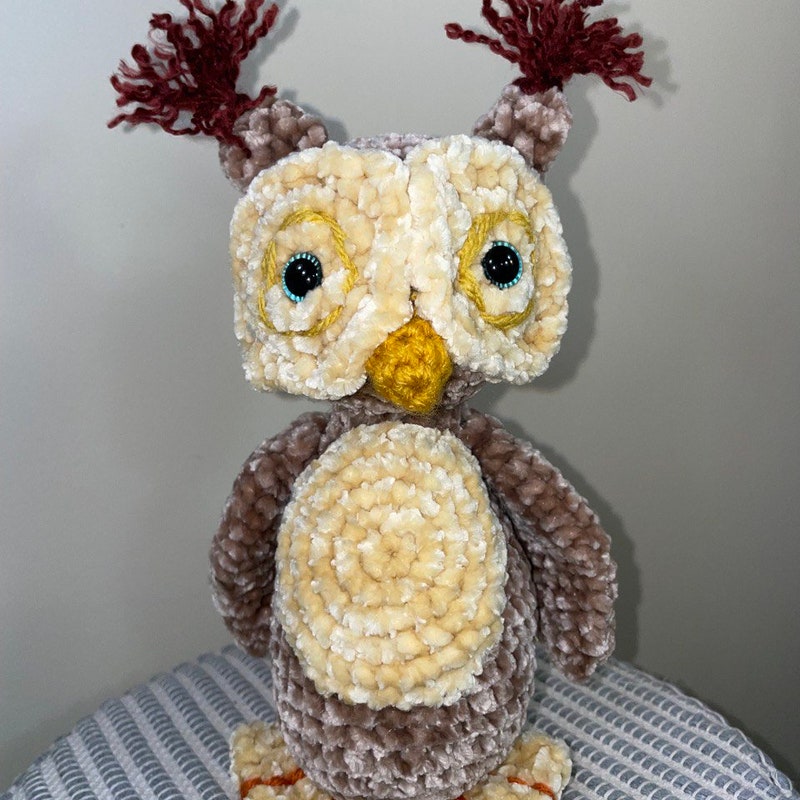 Stuffed Owl - Etsy