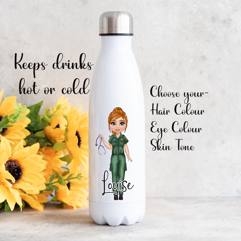 Paramedic Drinking Flask - Etsy UK