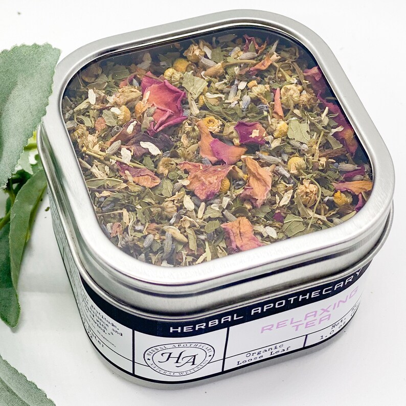 Best Relaxing Tea Organic Relaxing Herbal Mix Stress Free Tea Unwind ...