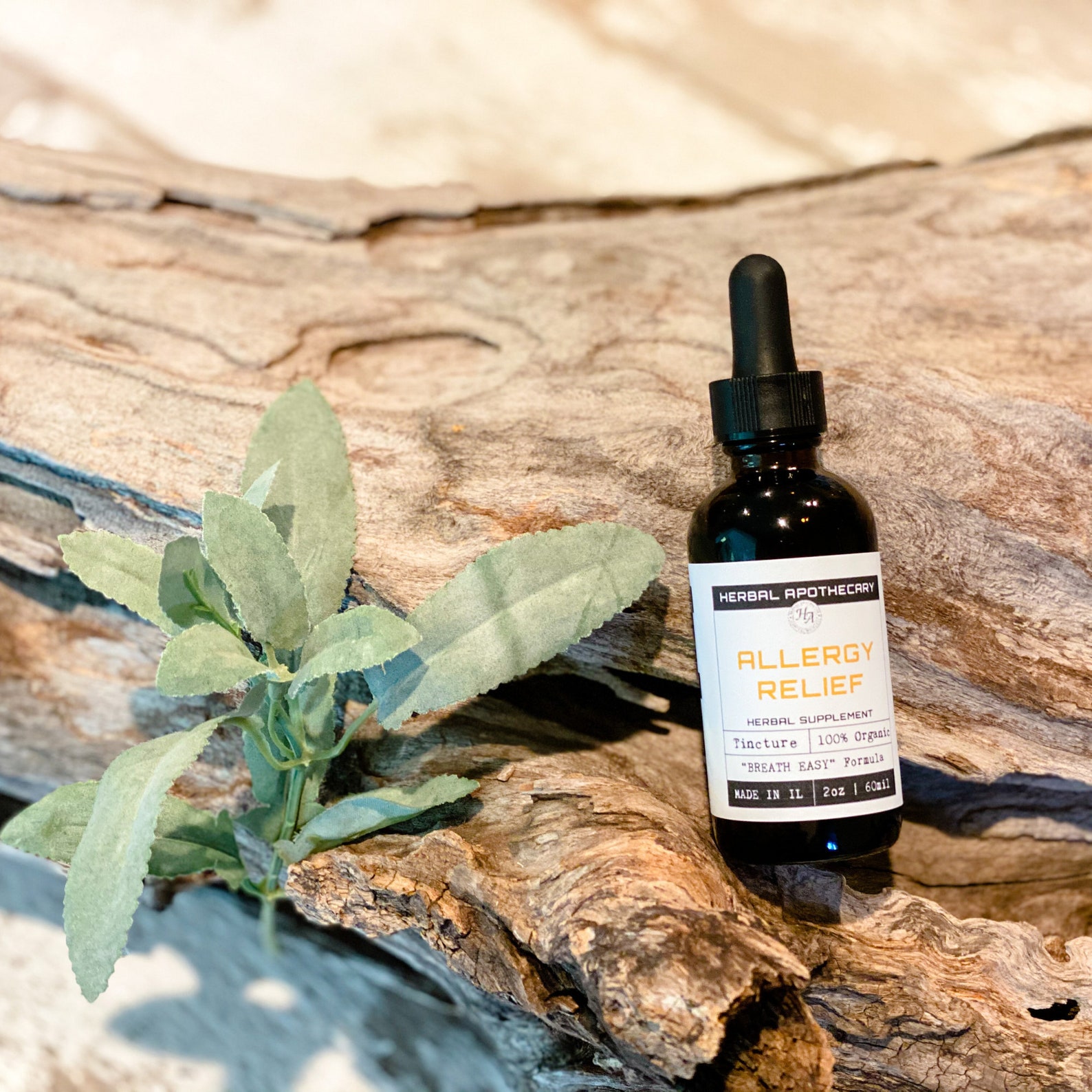 Allergy Relief | Herbal Tincture | Herbal Allergy Tincture | Breath ...