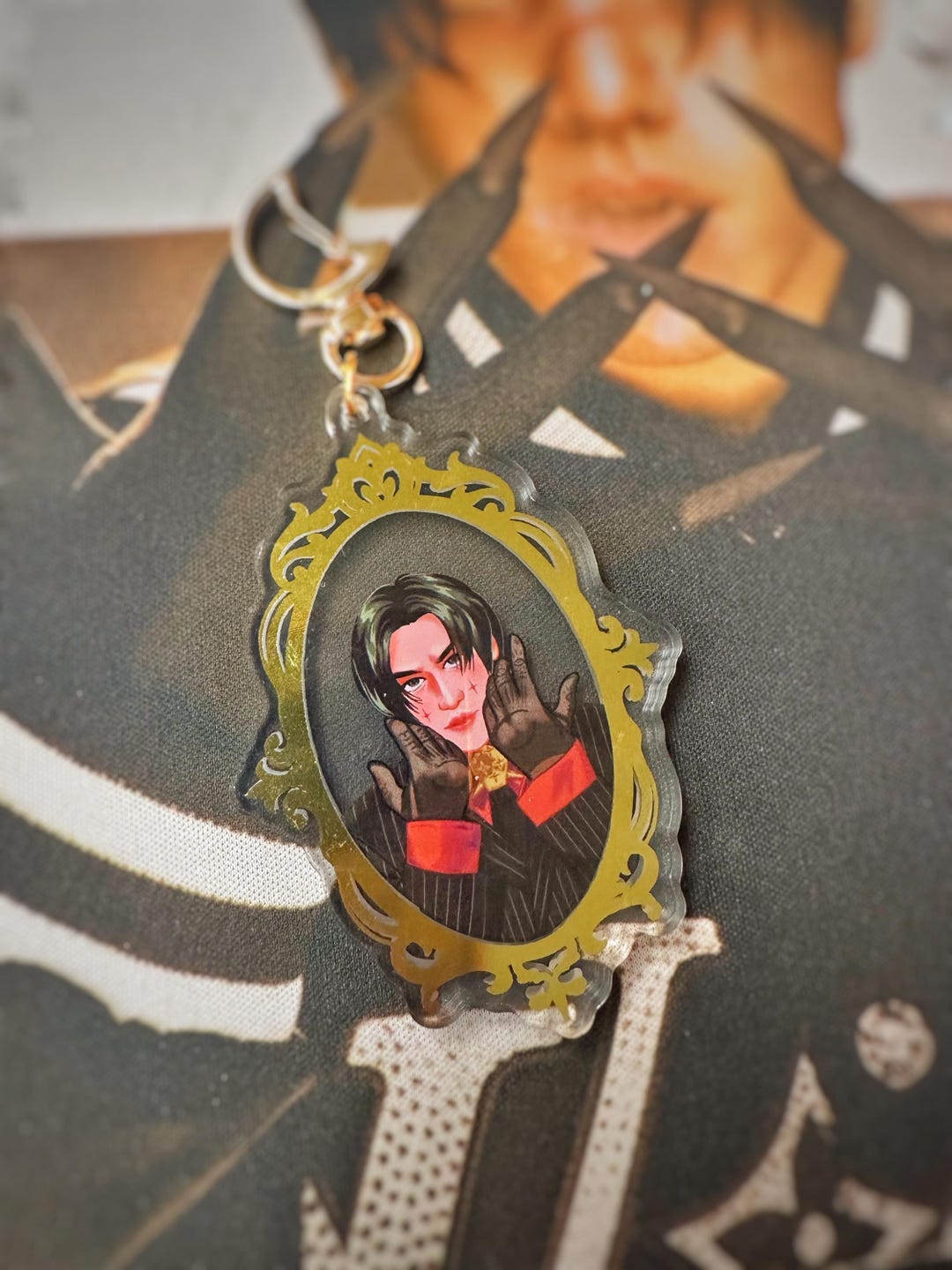 DPR IAN Limbo Golden Frame Acrylic Keychain - Etsy