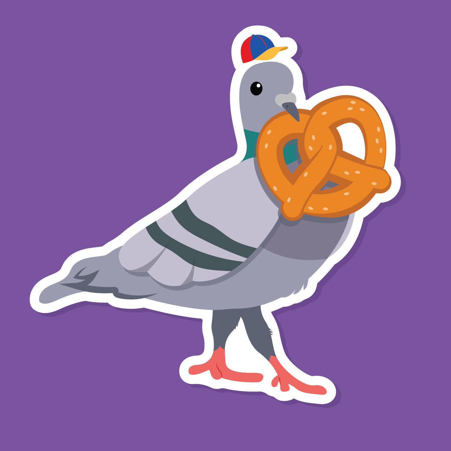 Pigeon Sticker Pigeon Birds Laptop Sticker Decal NYC - Etsy