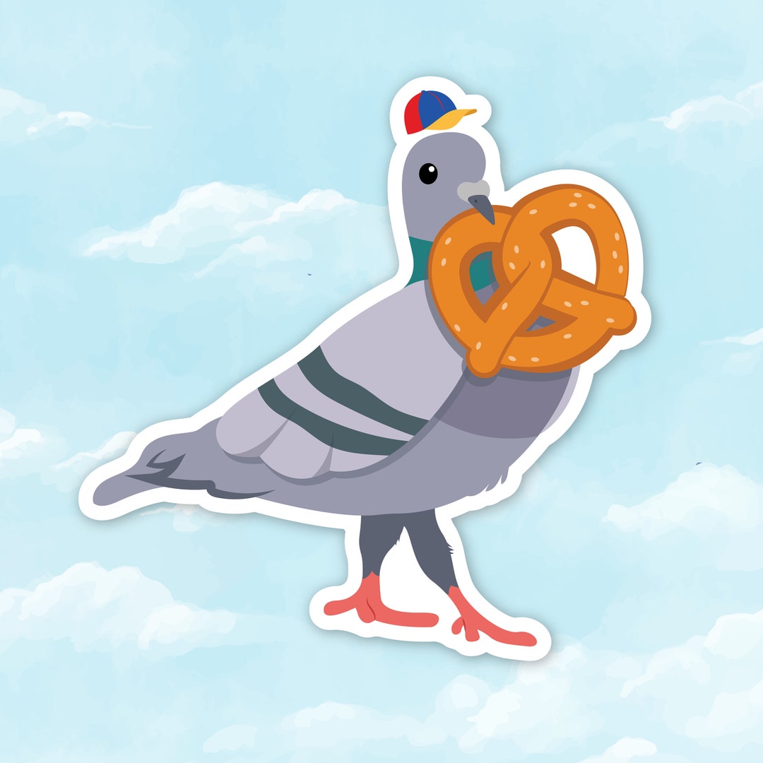 Pigeon Sticker, Pigeon, Birds, Laptop Sticker, Decal, NYC - Etsy