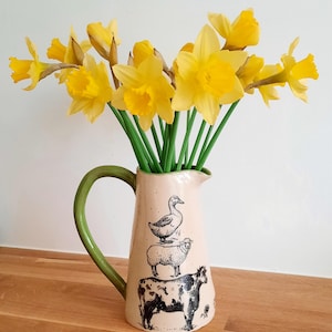 Pottery Printable Template for a Ceramic Jug, Handmade, Printable, Easy ...