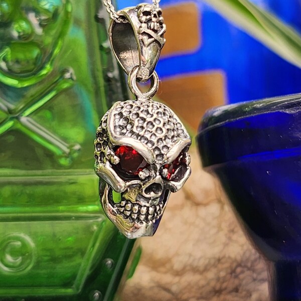Skull Gem Ring - Etsy
