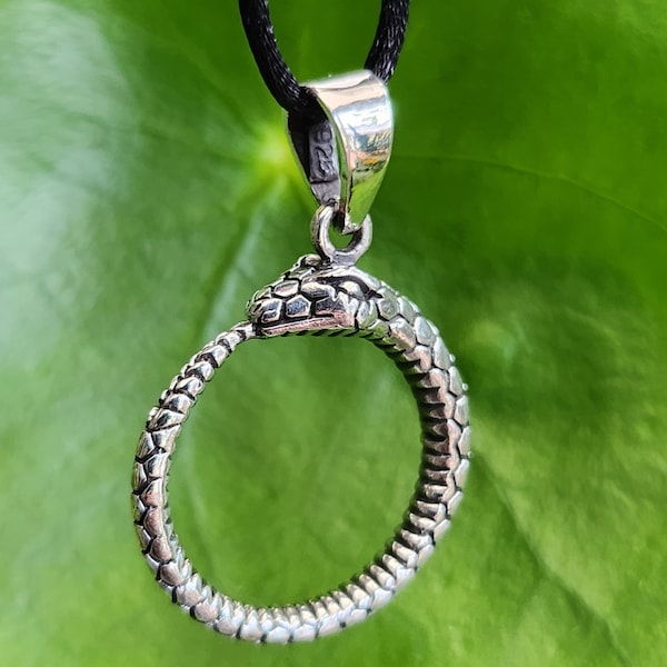 Ouroboros Pendant - Etsy