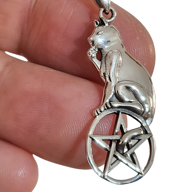 Cat Amulet Necklace - Etsy