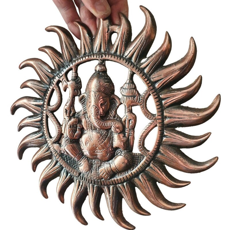 Copper Sun Wall Art - Etsy