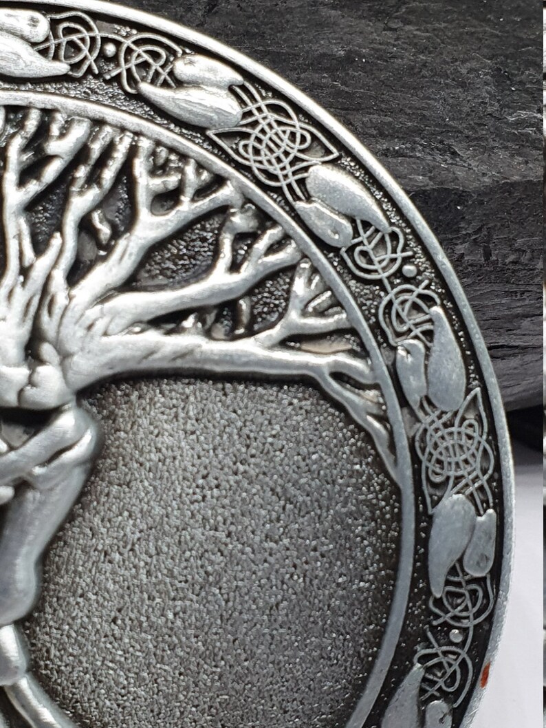 Belt Buckle Tree of Life Ash Elm Odins Arsk & Embla Norse Celt | Etsy