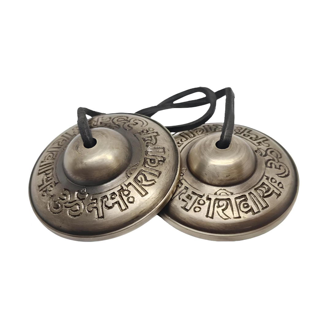 Bronze Tingsha Bells Handmade in Nepal-best for Meditation Yoga Chakra ...
