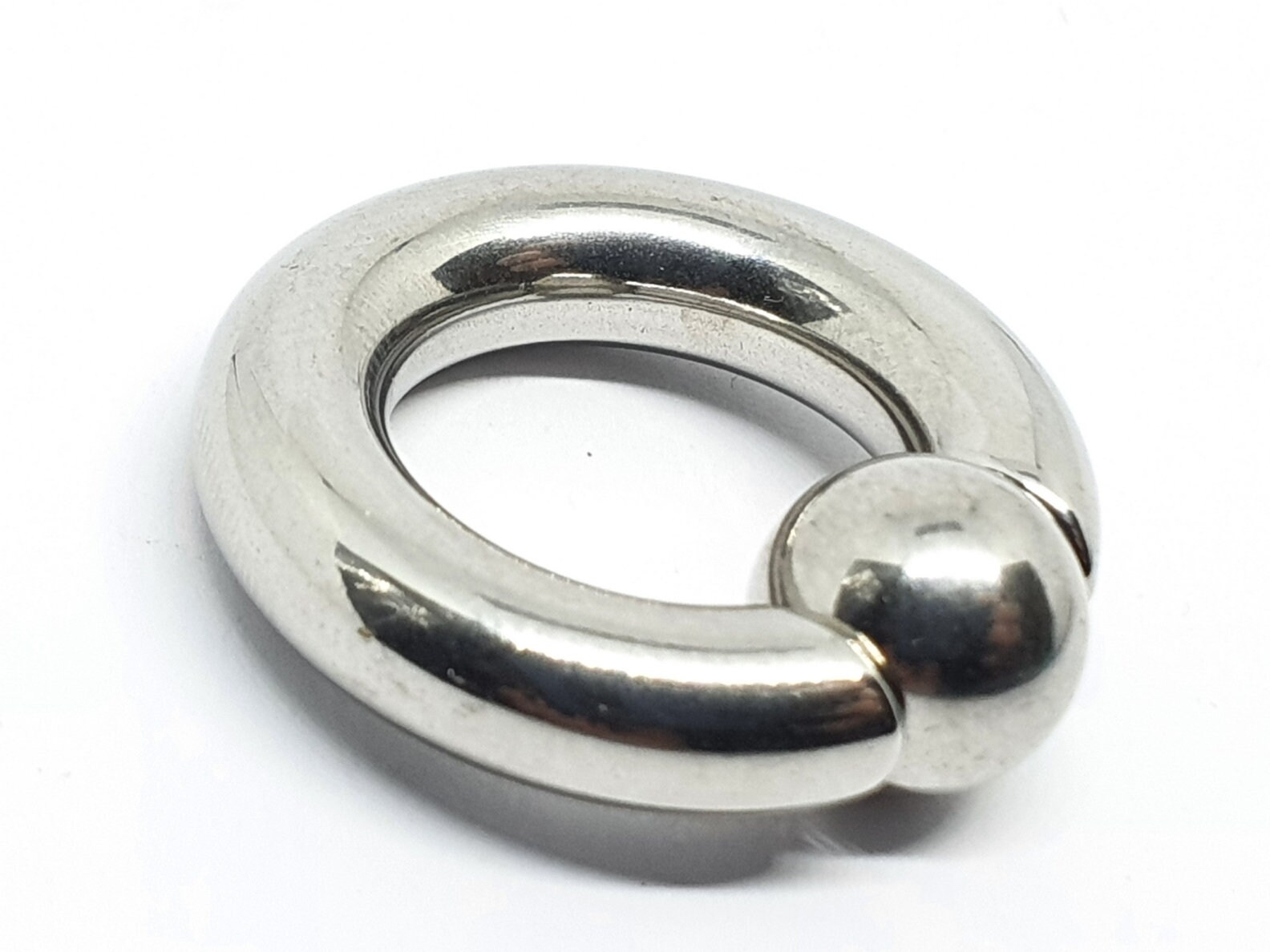 Prince Albert Piercing Easy Fit Heavy Gauge BCR 28mm 2g (6mm) CBR 10mm ...