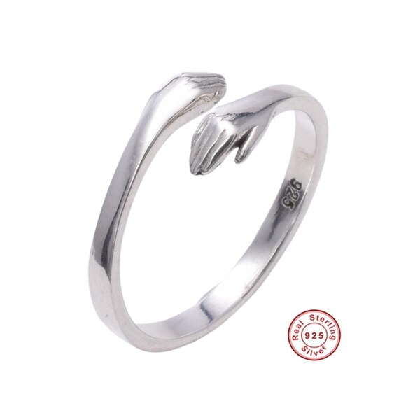 Hug Ring Sterling Silver - Etsy