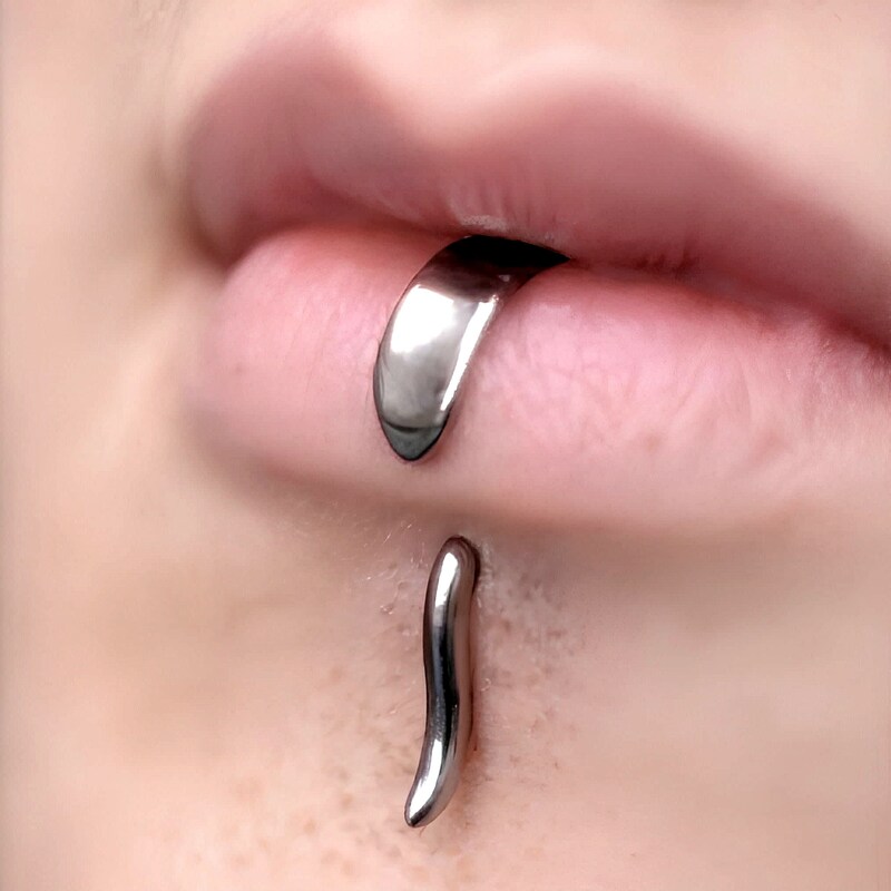 Lip Piercing Jewelry - Etsy