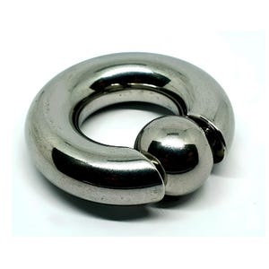 Prince Albert Piercing 38mm Very Heavy Gauge BCR 10mm 00g CBR 14mm Ball ...