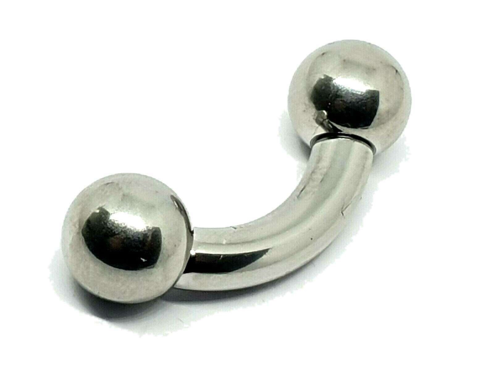 Prince Albert Curved Bar Piercing 4g (5mm) Prince Albert Large Gauge ...