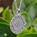 3rd Eye Sri Yantra Chakra Pendant Necklace Geometric 3rd Eye Astral ...