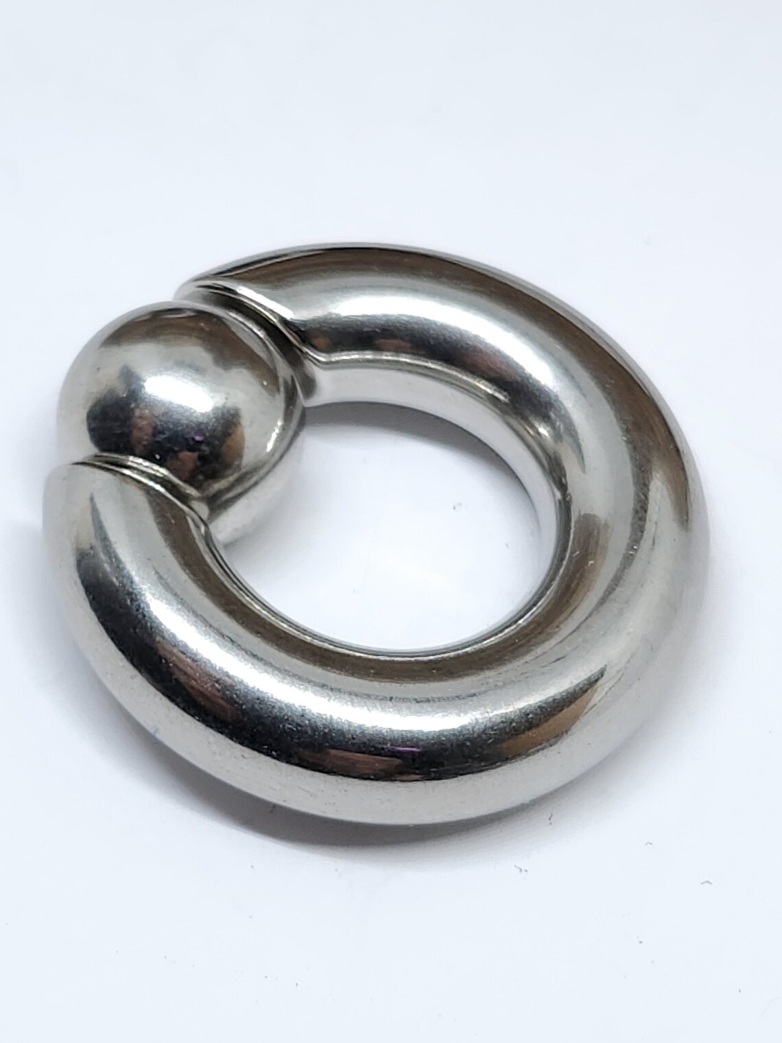 Prince Albert Piercing Easy Fit Heavy Gauge BCR 30mm 0g (8mm) CBR 12mm ...