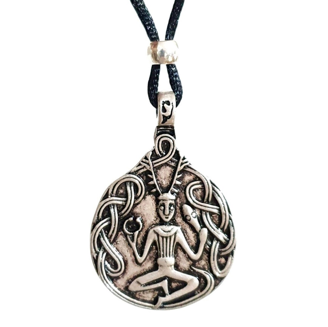 Hern Pendant Herne the Hunter Pagan God of the Woods Heathen Cernunnos ...