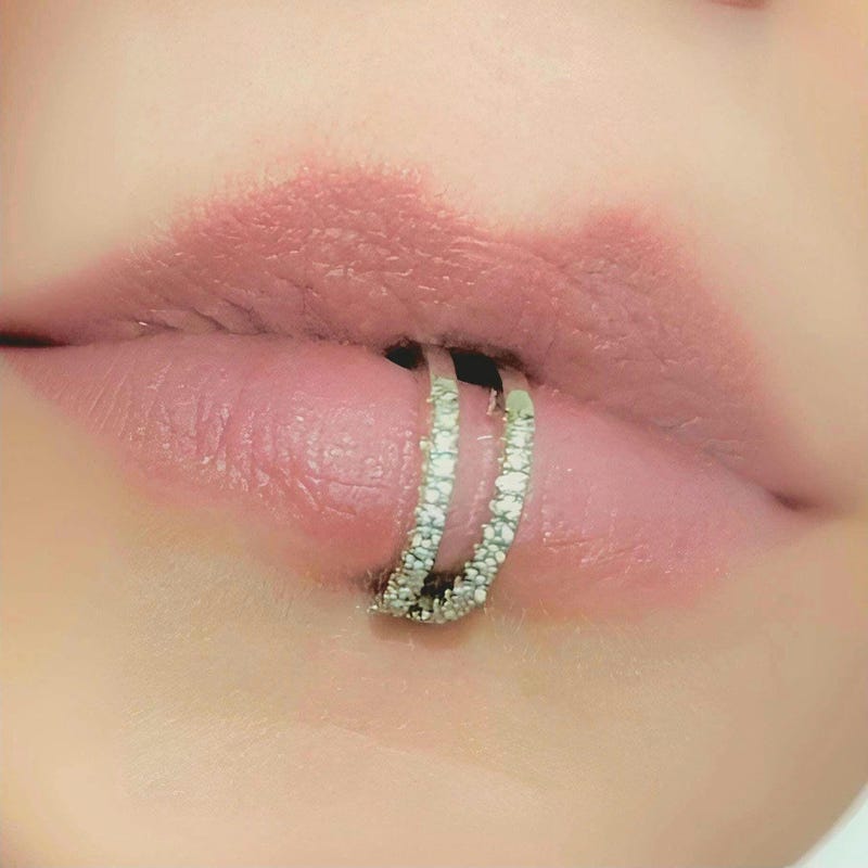 Lip to Ear Earrings - Etsy