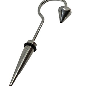 Spiked Hook Piercing Upper Helix. Nose Ear or Where You - Etsy