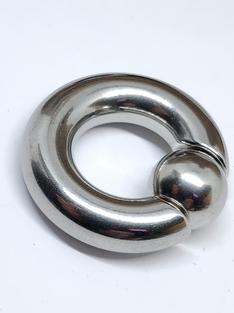 Prince Albert Piercing Easy Fit Heavy Gauge BCR 30mm 0g (8mm) CBR 12mm ...