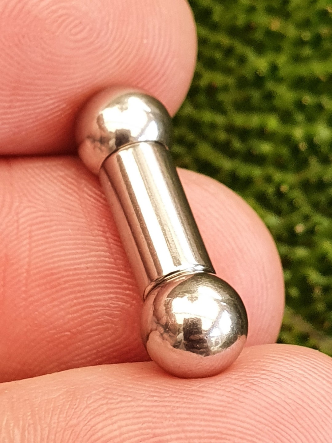 Prince Albert Piercing Barbell Bar 2g 6mm Prince Albert Large Gauge 8mm ...