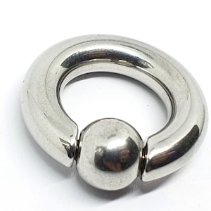 Prince Albert Piercing Easy Fit Heavy Gauge BCR 28mm 2g (6mm) CBR 10mm ...