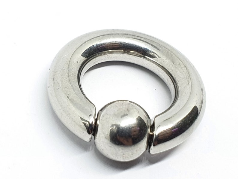 Prince Albert Piercing Easy Fit Heavy Gauge BCR 28mm 2g (6mm) CBR 10mm ...