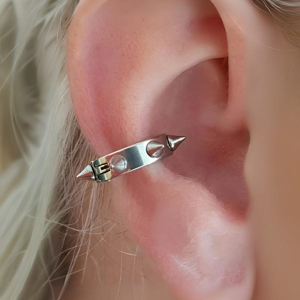 Spike Ear Cuff - Etsy