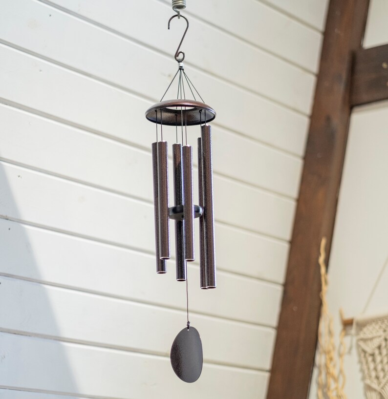 Goodbyes Are Not Forever, Wind Chimes Memorial for a Dog, Pet Loss Wind ...