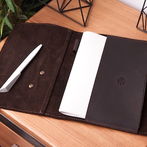 Leather Bound Journal for Men, Leather Notebook Cover A5, Leather ...