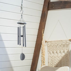 Wedding Wind Chimes Personalized, Interlocking Hearts, Engraved ...