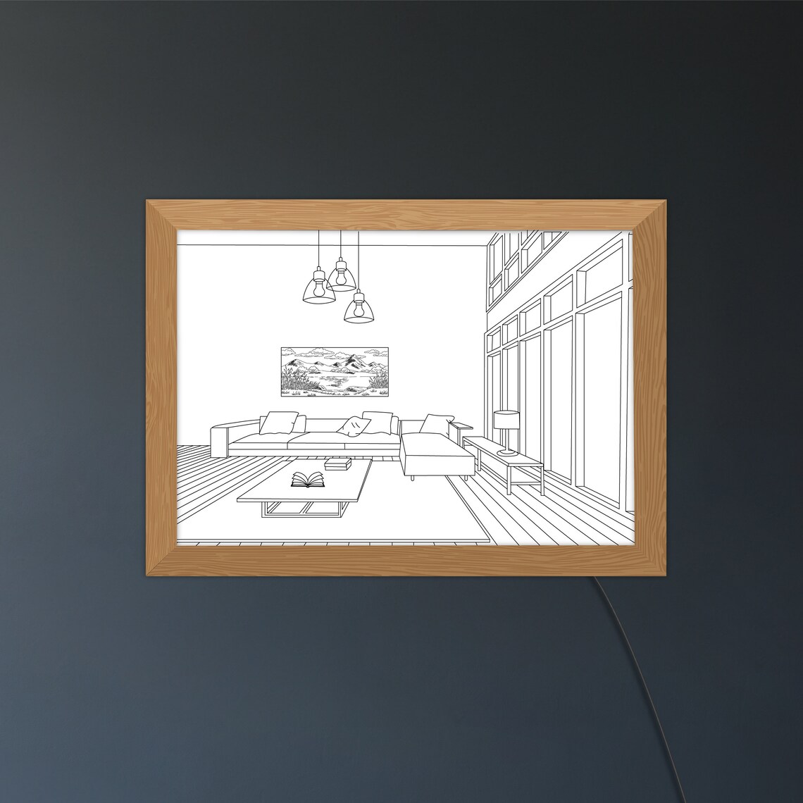 Custom Photo Frame Lamp Personalized Photo Frame Light Photo - Etsy