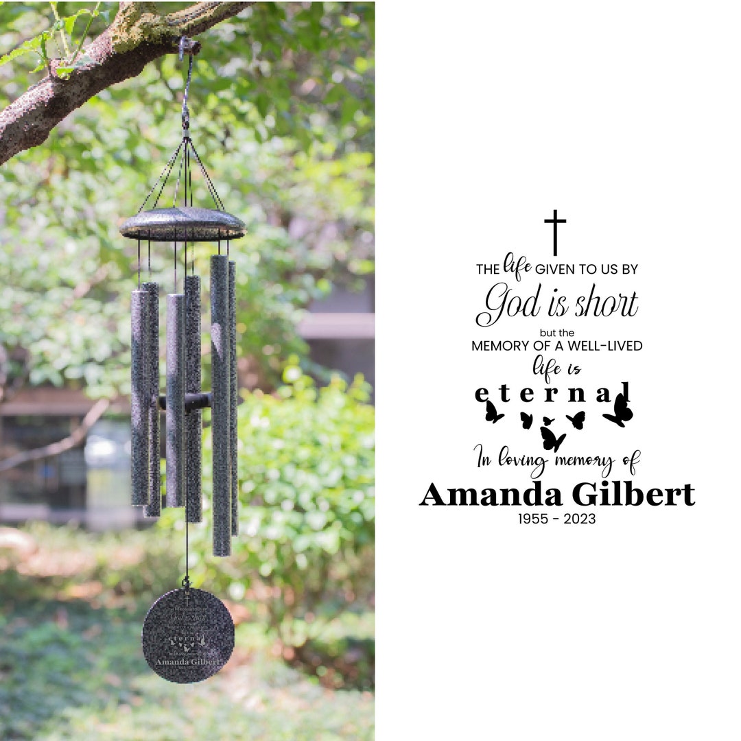 The Life Given to Us by God, Religious Wind Chime, God Wind Chime ...