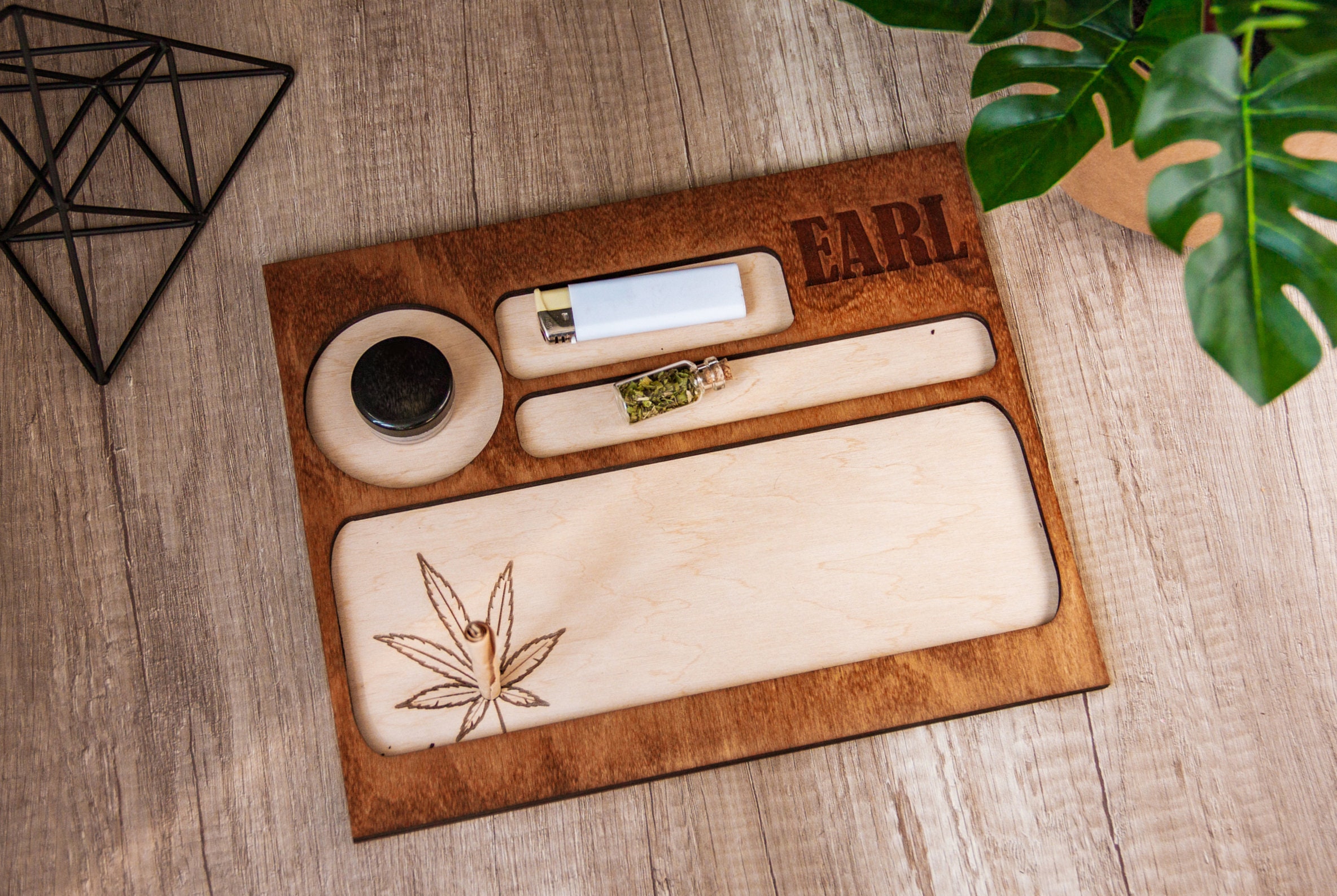 Сustom Wood Rolling Tray, Personalized Rolling Tray, Engraved Rolling ...