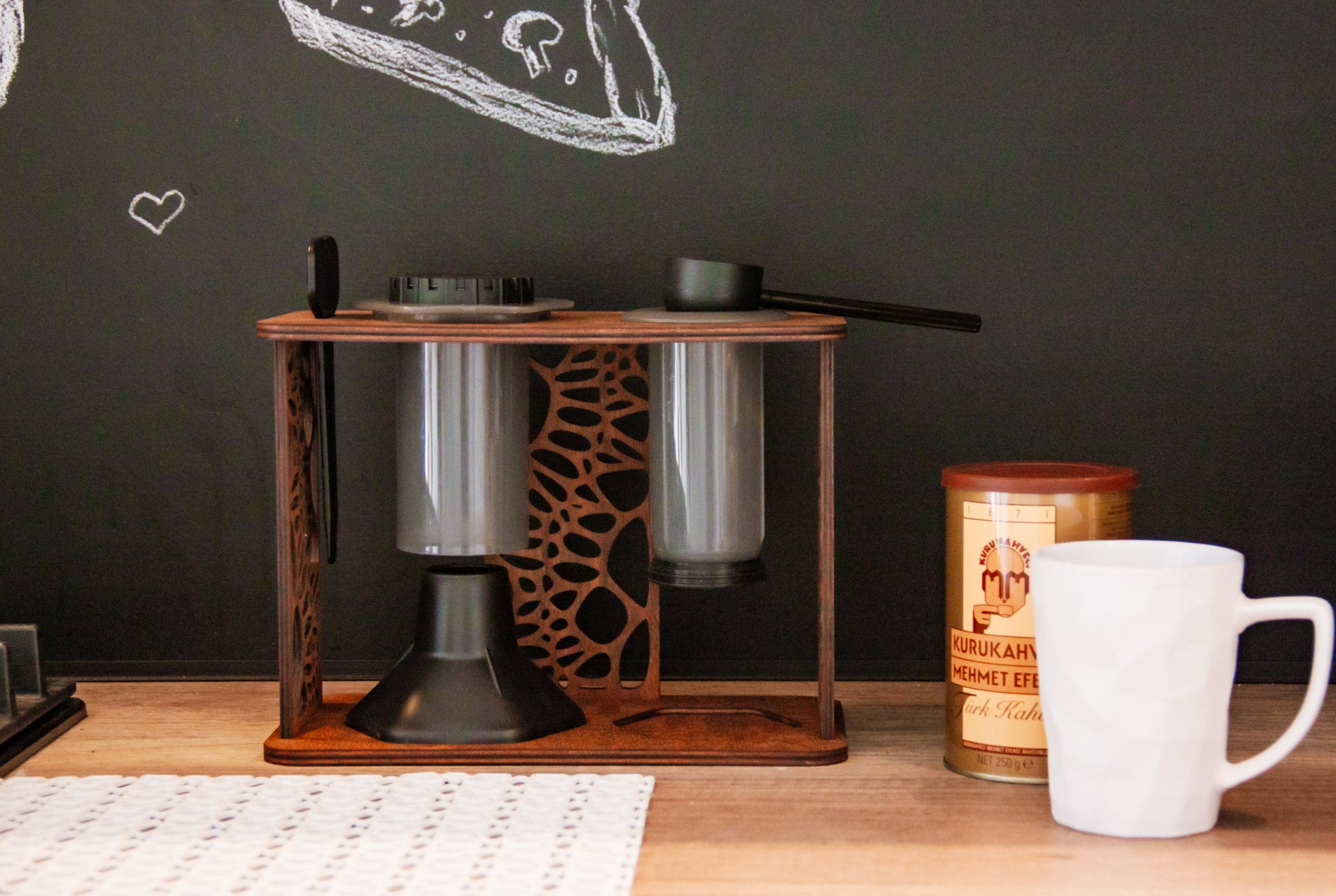 Aeropress Organizer, Aeropress Stand, Coffee Station Organizer ...