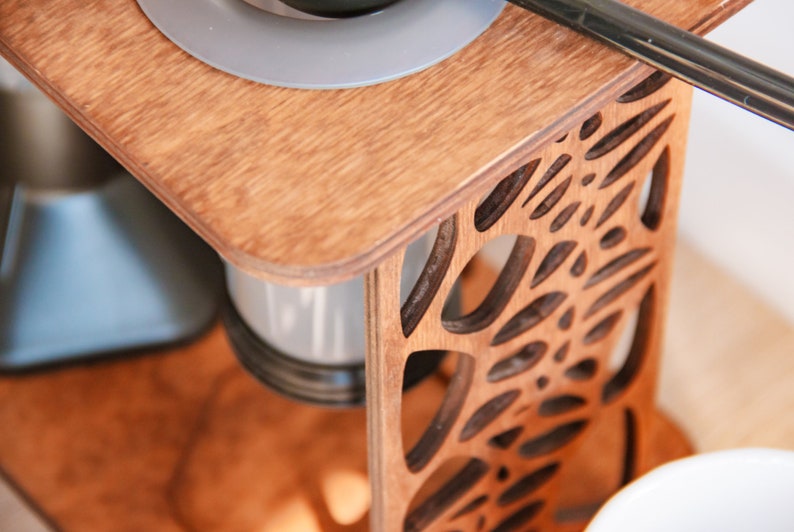 Aeropress Organizer, Aeropress Stand, Coffee Station Organizer ...