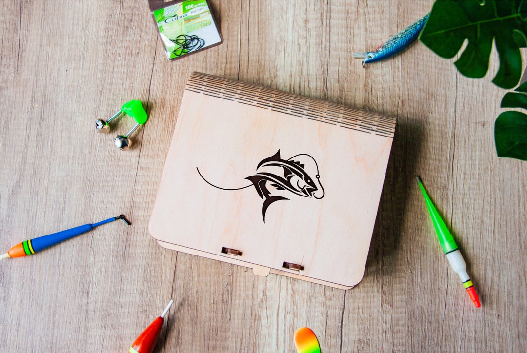 Fishing Lure Box, Personalized Fishing Box, Mini Tackle Box ...