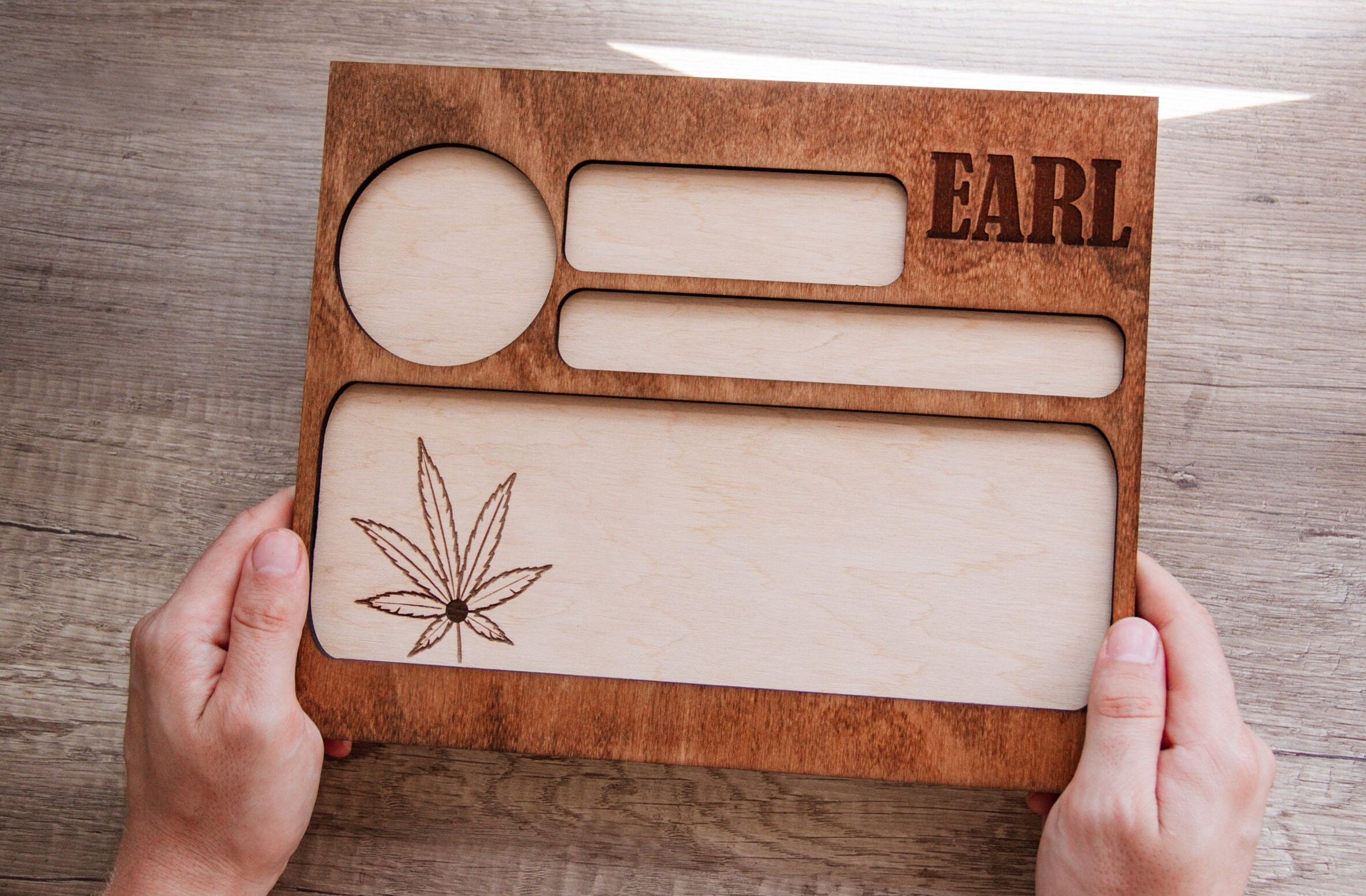 Сustom Wood Rolling Tray, Personalized Rolling Tray, Engraved Rolling ...