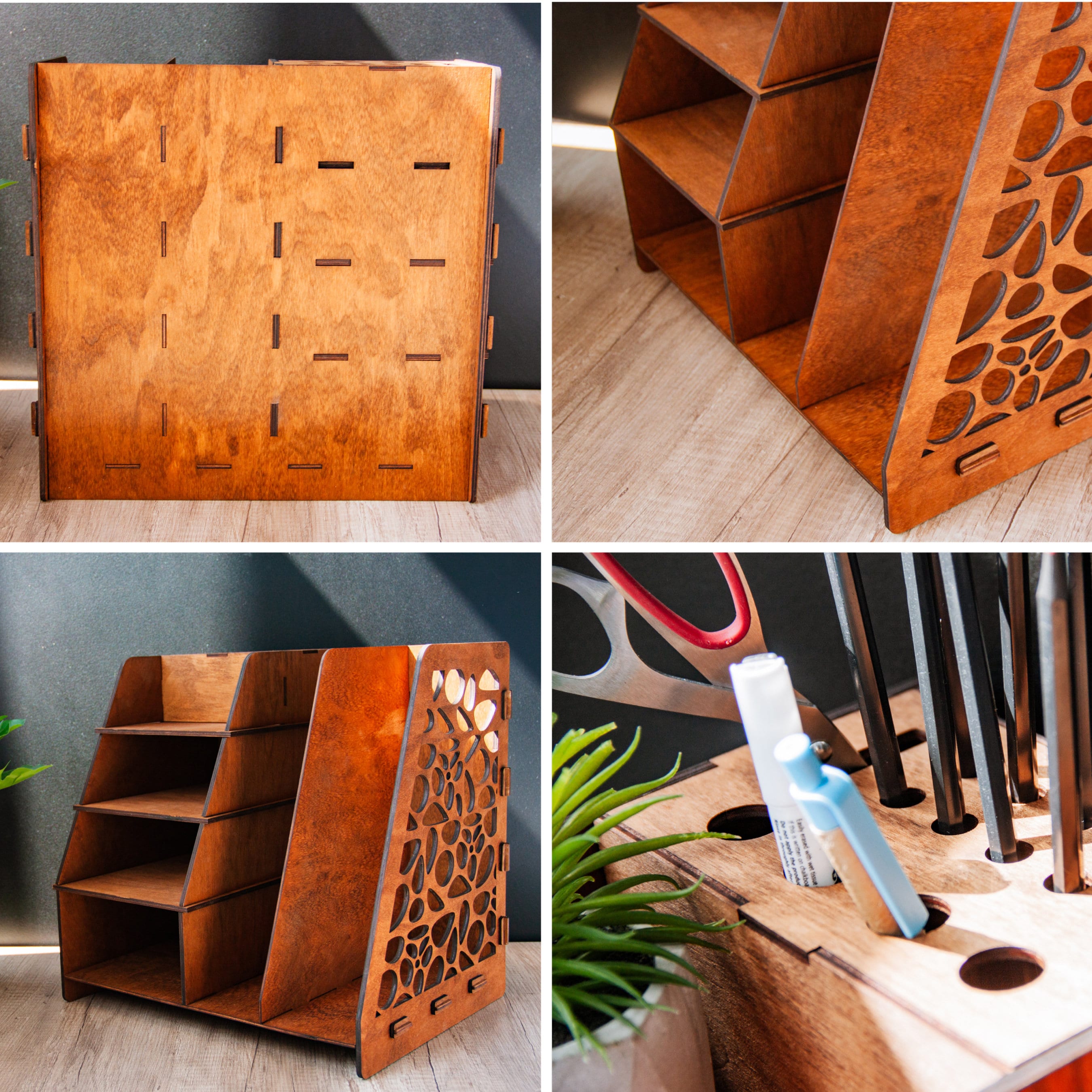 Personalized Desk Organizer Custom Desk Organizer Desk - Etsy