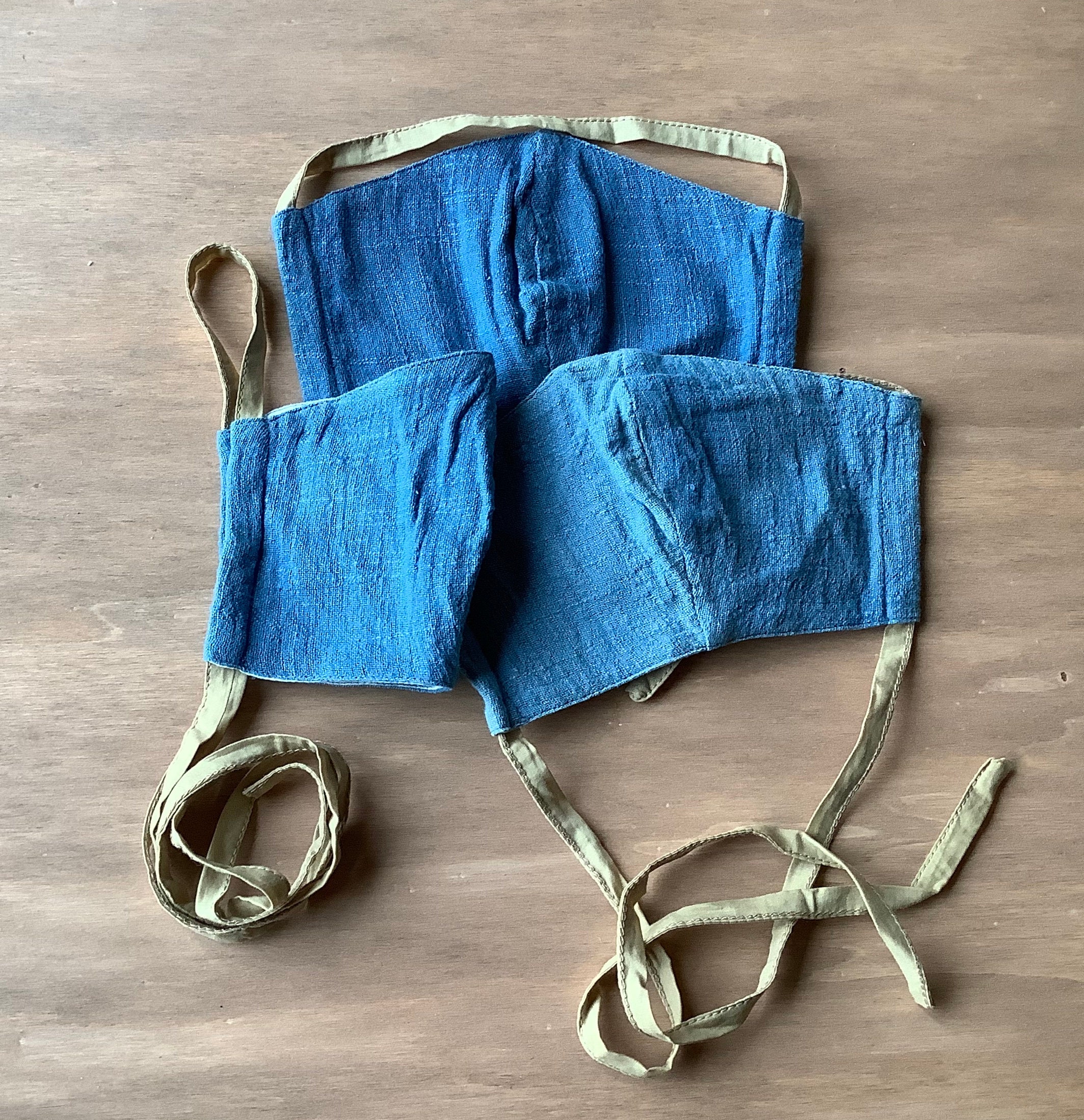 Organic Mask X 1, Plant Dyed, Eco Friendly Organic Cotton Face Mask. 3 ...