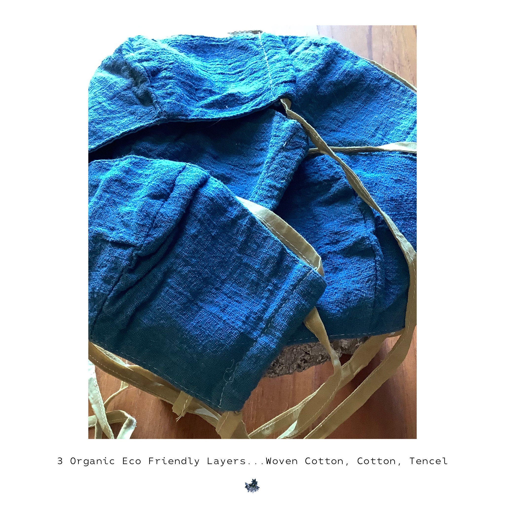 Organic Mask X 1 Plant Dyed Eco Friendly Organic Cotton Face - Etsy UK