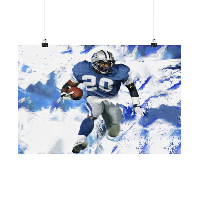 Barry Sanders 'bright Lights' Premium Matte Horizontal Posters - Etsy