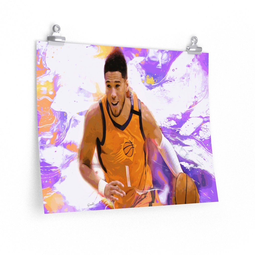 Devin Booker 'bright Lights' Premium Matte Horizontal Posters - Etsy