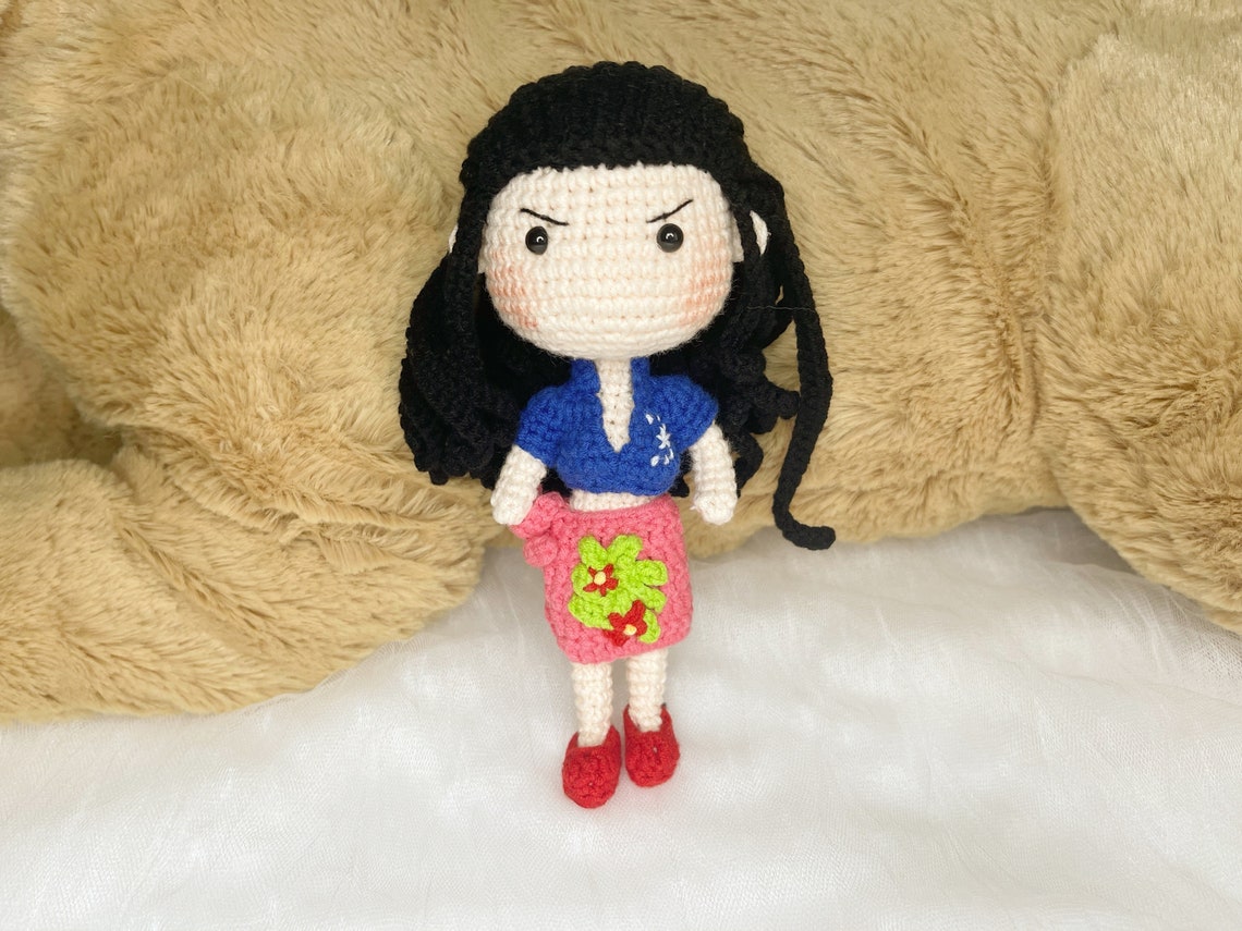 Amigurumi Nico Robin Crochet Nico Robin Crochet Robin - Etsy